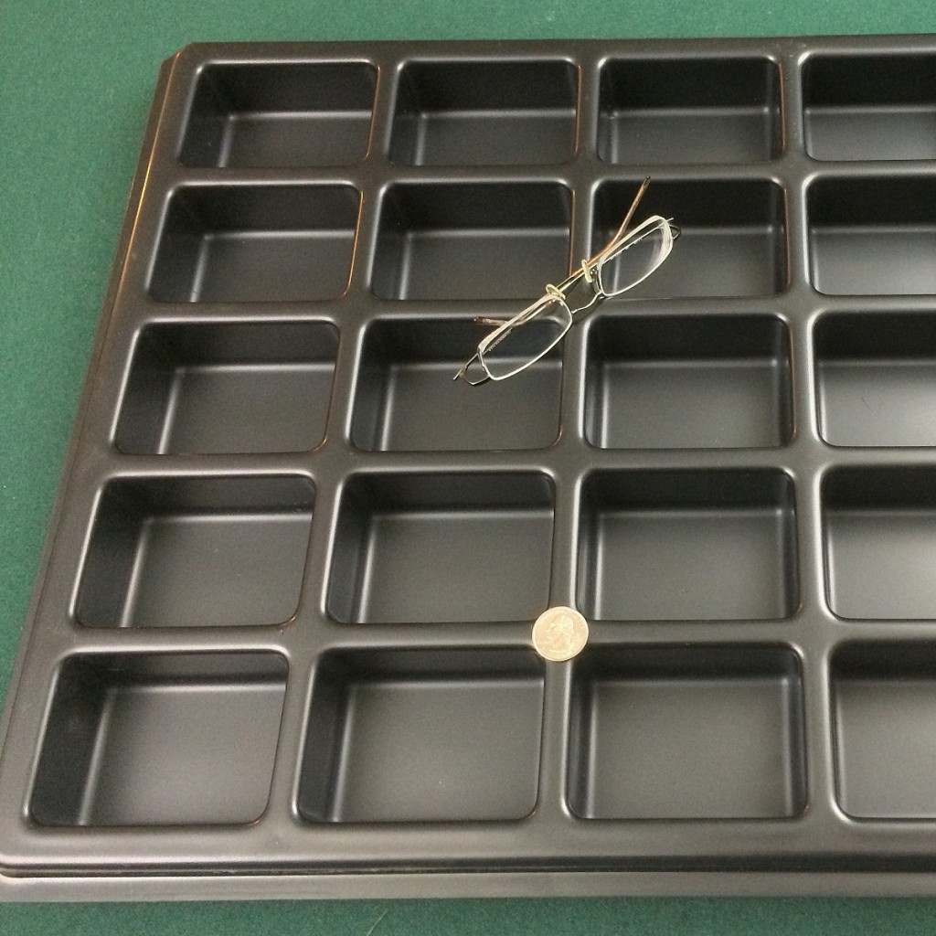 Large Plastic Tray 25 Cavity - Engineered Components & Packaging LLC