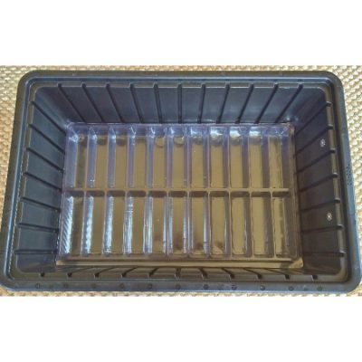 Clear Plastic Insert Tray: Cavity Size 3.5 X 1 - Engineered Components ...