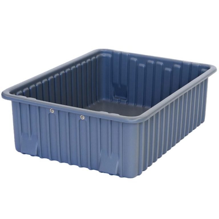Plastic Bins with Dividers 22.375 X 17.5 X 7 - Engineered Components ...
