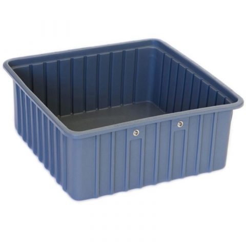 Plastic Bins with Dividers 15 X 15 X 6.125 - Engineered Components ...