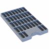 Large Reusable Plastic Cavity Trays | Numbered Trays for Kitting