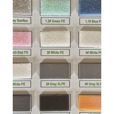 foam-color-chart - Engineered Components & Packaging LLC