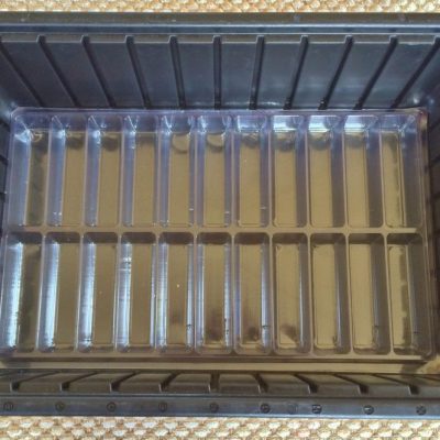 Clear Insert Trays for Plastic Bins | Anti-Static Shipping Trays