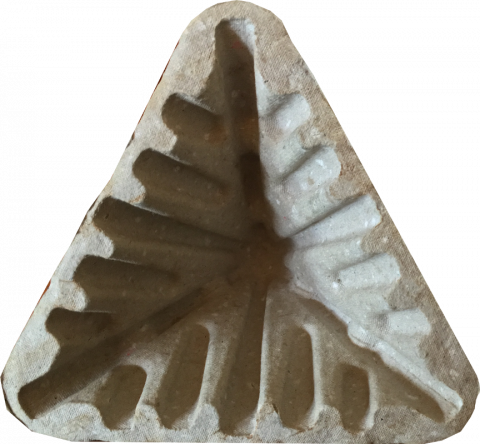 Stock Corner Guards | Molded Pulp Packaging