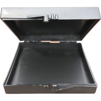 ESD Plastic Box 2.5" X 2.5" | Stock Conductive Hinged Box