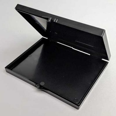 ESD Hinged Plastic Box 4.625 X 3.5 | ESD Bubble Insert Tray