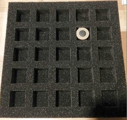 Custom Foam Packaging | $ 95 Tooling | Small Cavity Trays