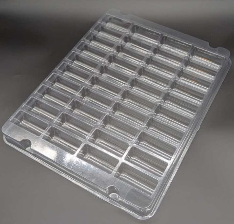 ESD Shipping Tray With Rounded Bottom .75 Diameter