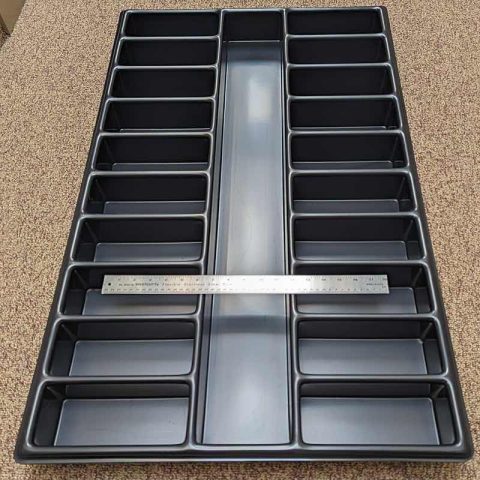 Kitting Tray for Plant Handling | Large Cavity Reusable Tray