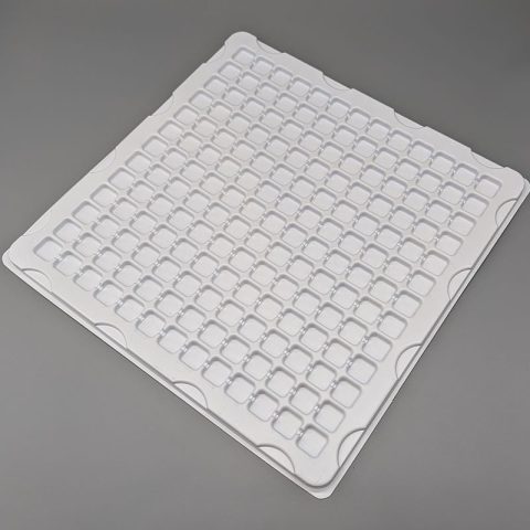 Square Cavity Shipping Trays - .625 X .625 X .250 - Engineered ...