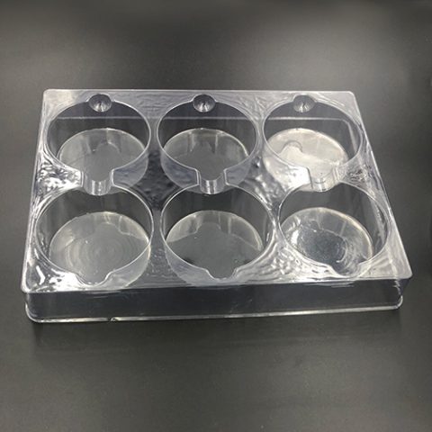 Round Cavity Clear Plastic Trays - 4.13 Diameter X 1.55 - Engineered ...